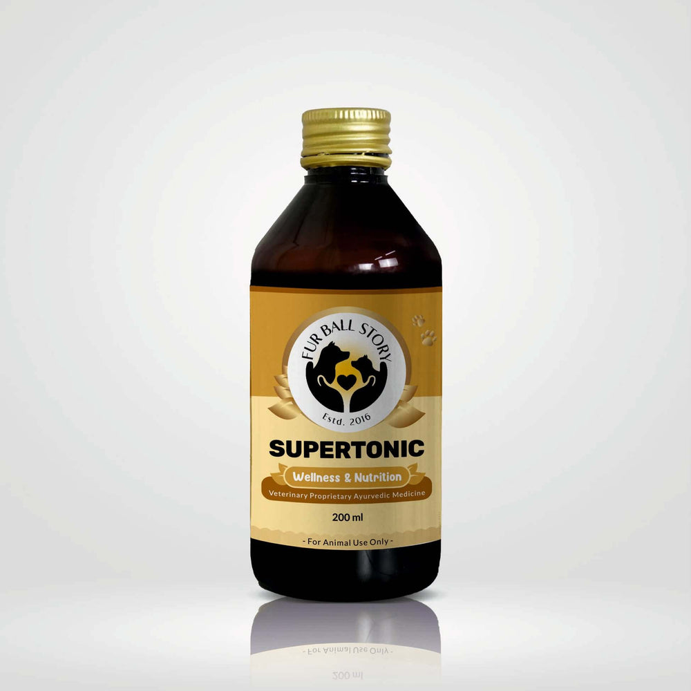 Supertonic Syrup: Ensures Head to Tail Wellness of Dogs & Cats